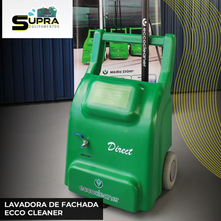 Lavadora de Fachadas Ecco Cleaner - Supra Equipamentos - Equipamentos de Limpeza Profissional